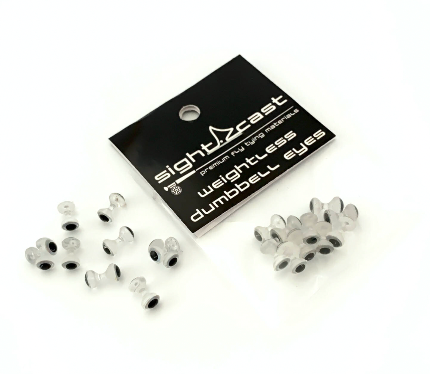 Sight Cast Weightless Dumbbell Eyes – Seven Mile Fly Shop