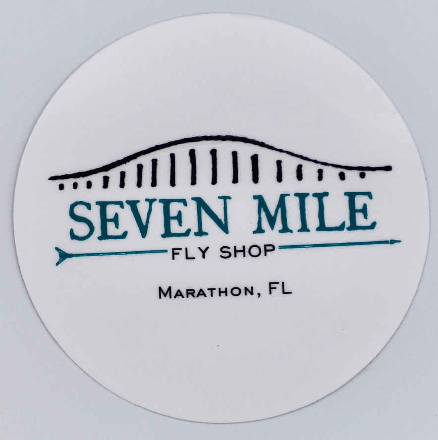 SMFS Bridge Classic Sticker – Seven Mile Fly Shop